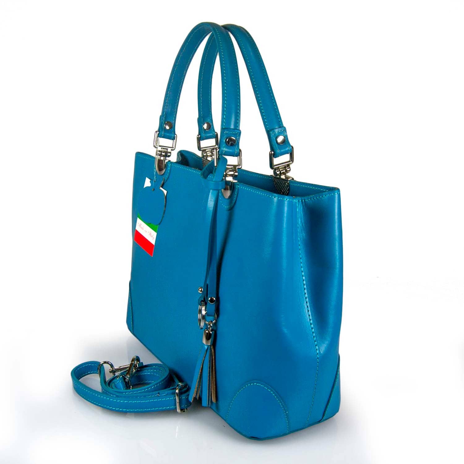 Genuine leather bag. made in Italy